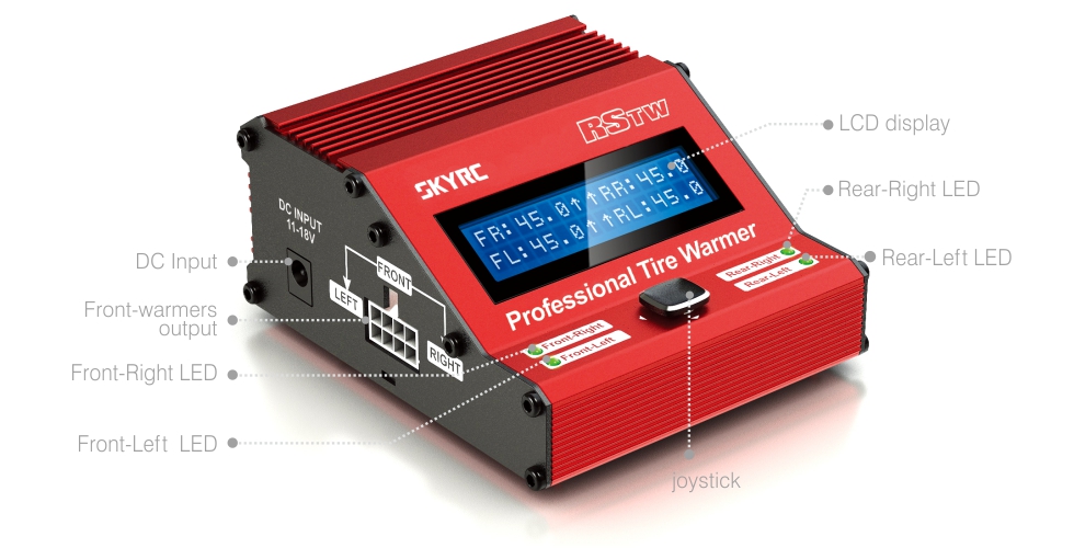 Skyrc SK-600064-01 Tyre Warmer. Hobby Hangar
